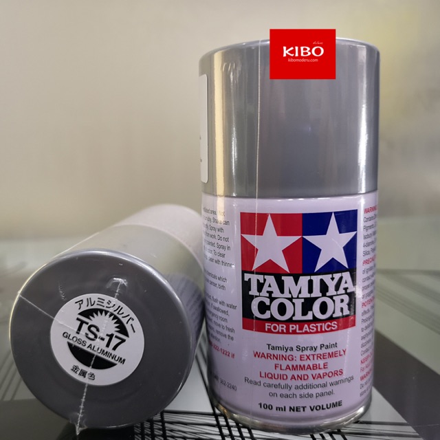 สีสเปรย์ทามิย่า Tamiya TS-17 aluminium silver 100ml สีสเปรย์อลูมิเนียม | Shopee Thailand