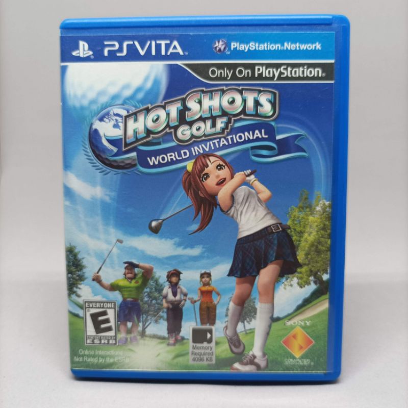 Hot Shot Golf: World Invitational PS Vita | แผ่นเกมเพลสเตชั่นวีต้า แท้ | Zone 1 | ENG | Shopee ...