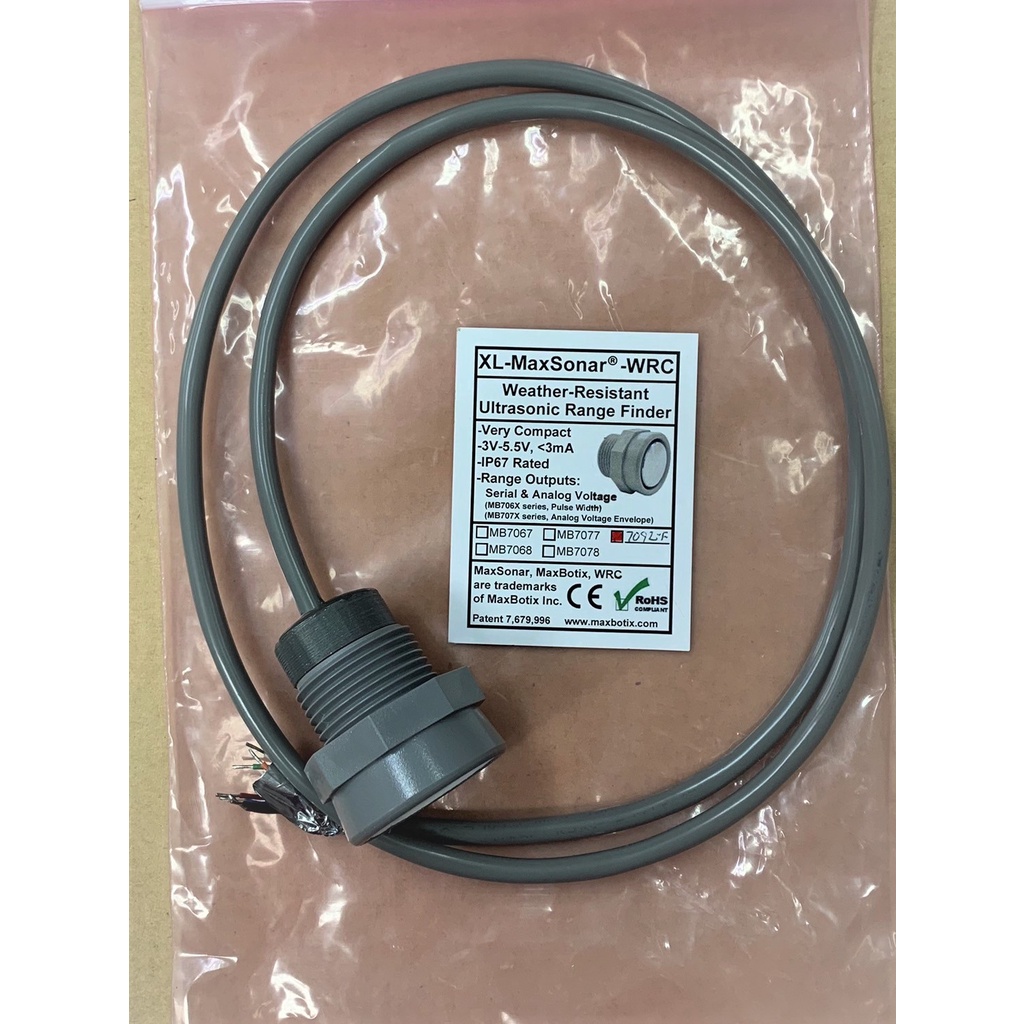 เซ็นเซอร์ อัลตร้าโซนิค Maxbotix ULTRASONIC SENSOR MB7092 XL-MaxSonar ... เซ็นเซอร์ อัลตร้าโซนิค Maxbotix ULTRASONIC SENSOR MB7092 XL-MaxSonar ...