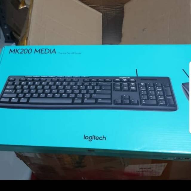 Logitech MK200 เมาส์ + คีย์บอร์ด คุณภาพแท้ | Shopee Thailand