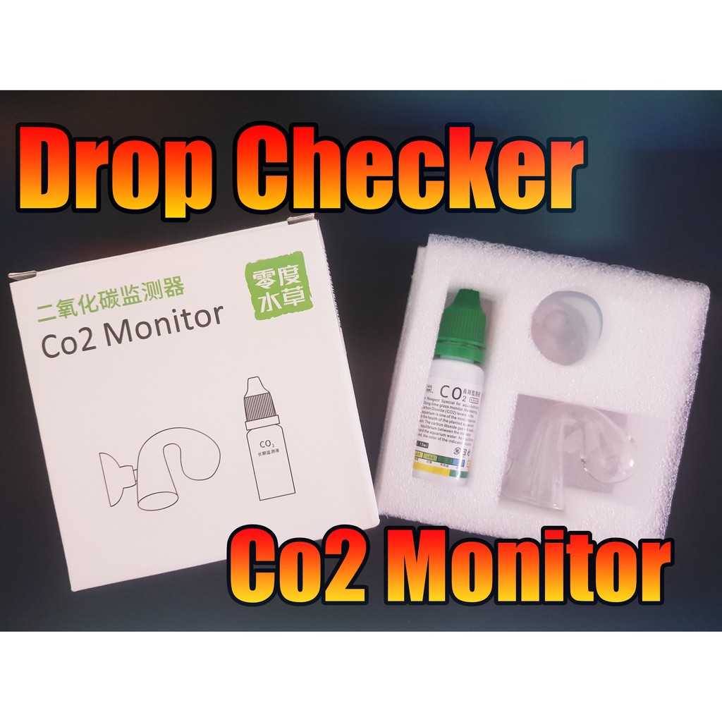 Drop checker Co2 indicator Co2 Monitor ตัววัดปริมาณ Co2 | Shopee Thailand