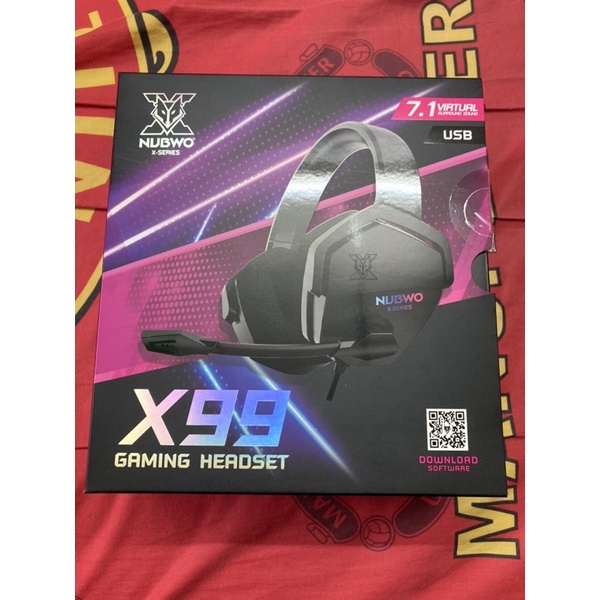 NUBWO X99 GamingHeadset 7.1 Surround มือ 2 สภาพดี ใช้มา 7 เดือน ประกันเหลือ 16-17 เดือน | Shopee ...