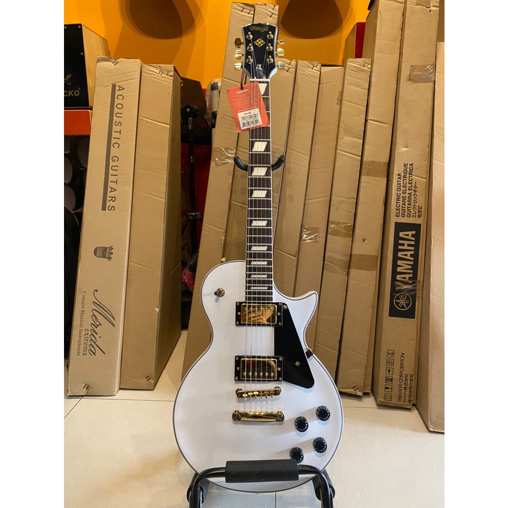 STAGG L-400 WH,SB,BK ทรง Les Paul Electric Guitar | Shopee Thailand