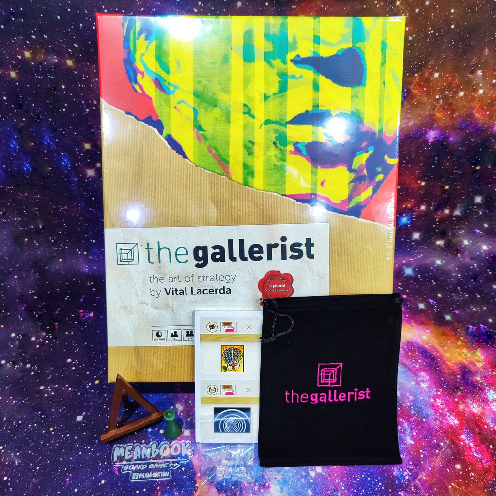 The Gallerist "Kickstarter Edition" + Stretch Goal Board Game (ของแท้ ...