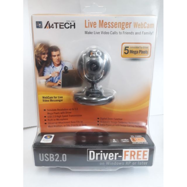A4TECH WEBCAM #PK-750MJ USB 5Mega Pixels | Shopee Thailand