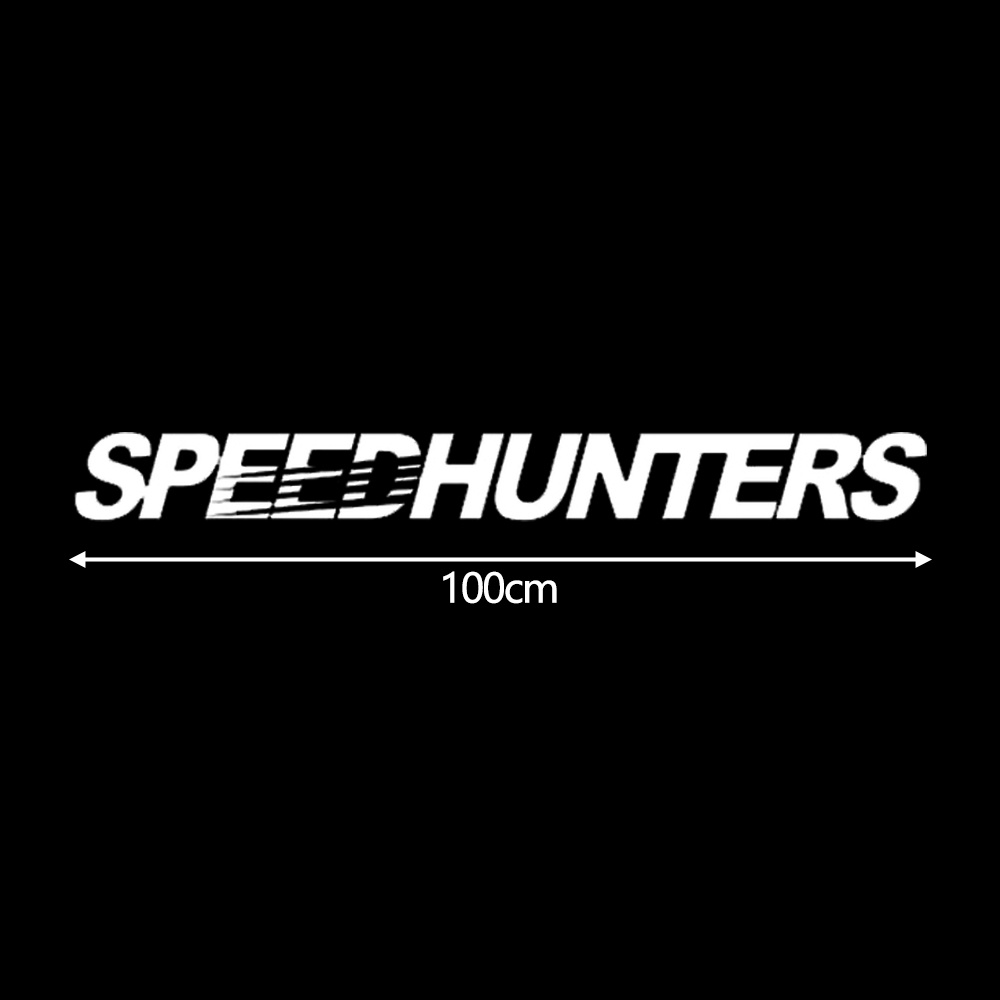 SPEED HUNTERS/スピードハンターズ ถนน แข่งรถกระจกหน้ารถล่อลอยสติ๊กเกอร์ติดรถJDM ...