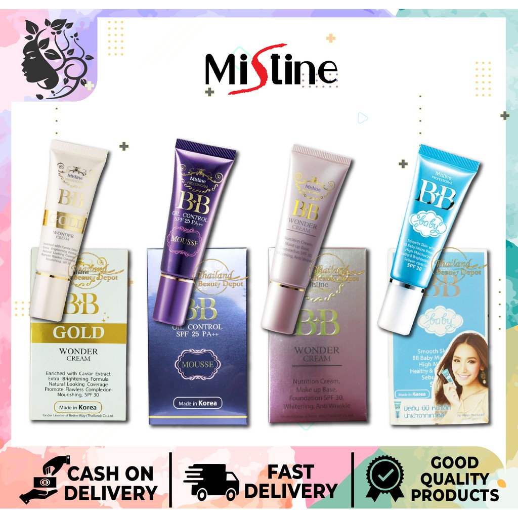 Mistine BB Cream 15g | Shopee Thailand