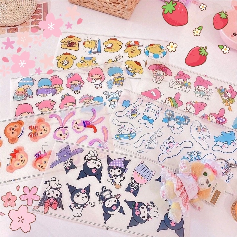 สติ๊กเกอร์ sanrio ซานริโอ้ Sticker pvc ไดคัด | Shopee Thailand