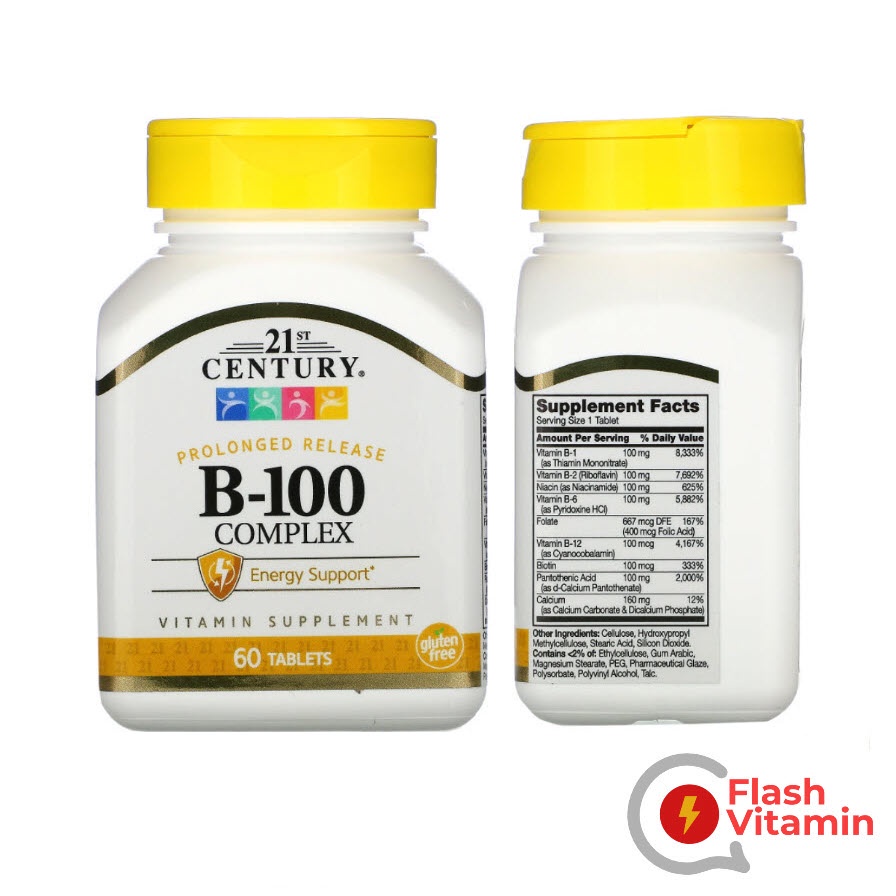 [พร้อมส่ง ] 21st Century , วิตามินบีรวม B-Complex, B-6, B-12, B-50 ...