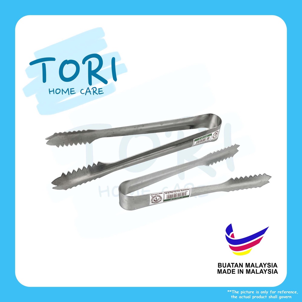 Tori HOME x HORSE สแตนเลสแหนบอาหาร Ice Pinch Ice Cube แหนบสลัด Tong BBQ ...