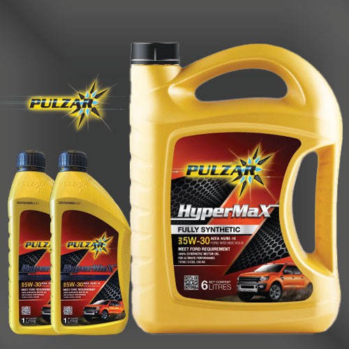 น้ำมันเครื่อง 5W30 PULZAR HYPERMAX ขนาด 6+2 ลิตร สำหรับ FORD | Shopee Thailand