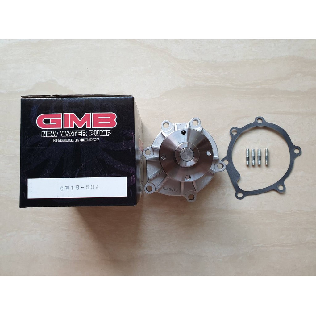 ปั๊มน้ำ ISUZU D-MAX COM,4JH1 GIMB ไต้หวัน ราคาลูกละ 650 บาท | Shopee ...