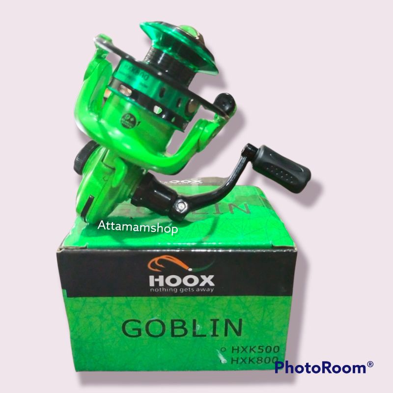 รอกหมุนมือจับเพาเวอร์ Hoox goblin 800 | Shopee Thailand