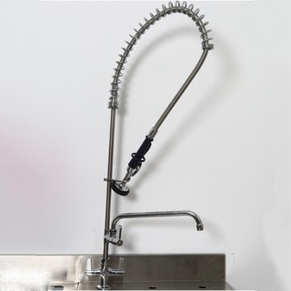 TOP RINSE ก๊อกน้ำแบบติดตั้งขอบอ่าง ก๊อกแนวตั้ง ก๊อกท่ออ่อนแสตนเลส ยาว12 ...