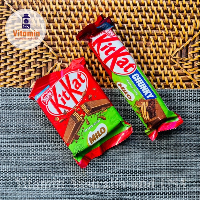 KitKat Milo คิทแคท ไมโล นำเข้าประเทศออสเตรเลีย ขนาด 45g มาใหม่ kitkat ...