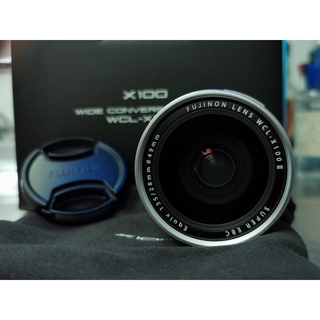 FUJIFILM WCL-X100 II Wide Conversion Lens (Siver) สำหรับกล้อง fuji X100 มือ 2 | Shopee Thailand