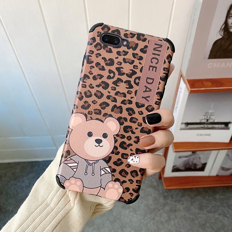 OPPOa5เปลือกโทรศัพท์pbam00การ์ตูนใหม่ตาข่ายสีแดงป้องกันการล่มสลาย ...