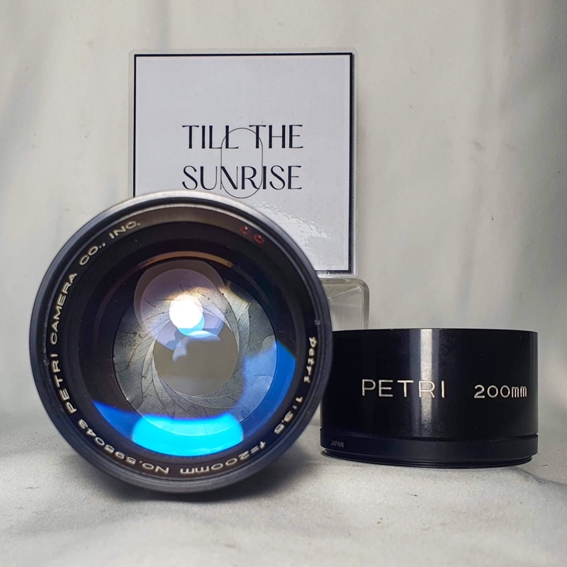 Petri CC 200 mm f 3.5 (M42 mount , Prime lens ) | Shopee Thailand