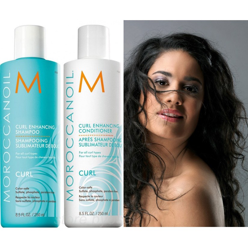 Moroccanoil Curl Enhancing Shampoo/Conditioner250ml /Intense Cream ...