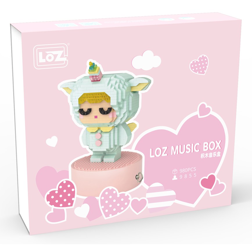 LOZ นาโนบล็อก SLEEPY BABY MUSIC BOX รหัส 9855 | Shopee Thailand