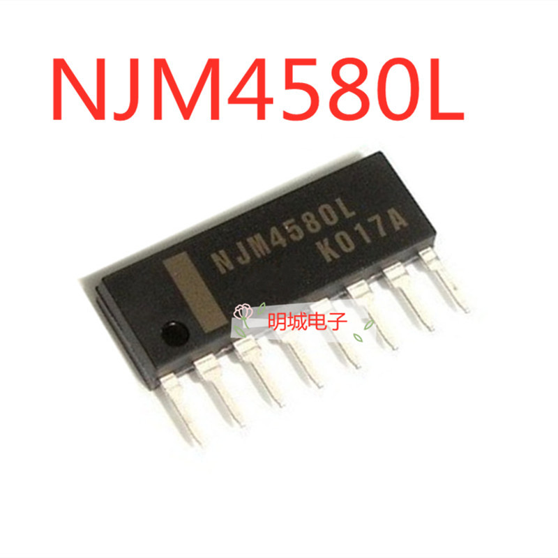 10 ชิ้น NJM4580L NJM4580 4580L แถวเดียว SIP-8 dual เครื่องขยายเสียงการทํางาน | Shopee Thailand