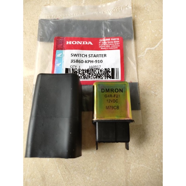 Bendik STATER RELAY KPH Honda assy KHARISMA SUPRA X 125 BEAT Vantel ...