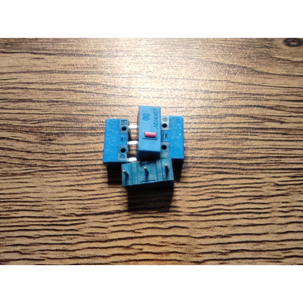 (1 ชิ้น) Mouse Microswitch Huano blue-shell pink-dot สวิซเมาส์ (80M ...