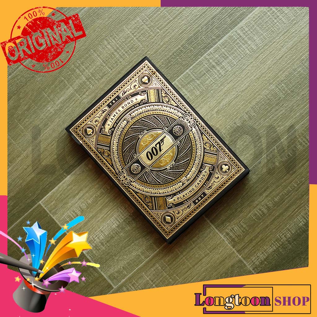 อุปกรณ์มายากล Theory11 James Bond 007 Playing Cards | Shopee Thailand