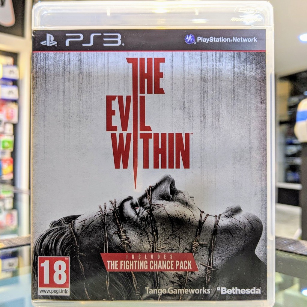 (ภาษาอังกฤษ) มือ2 PS3 The Evil Within เกมPS3 แผ่นPS3 มือสอง Psycho ...
