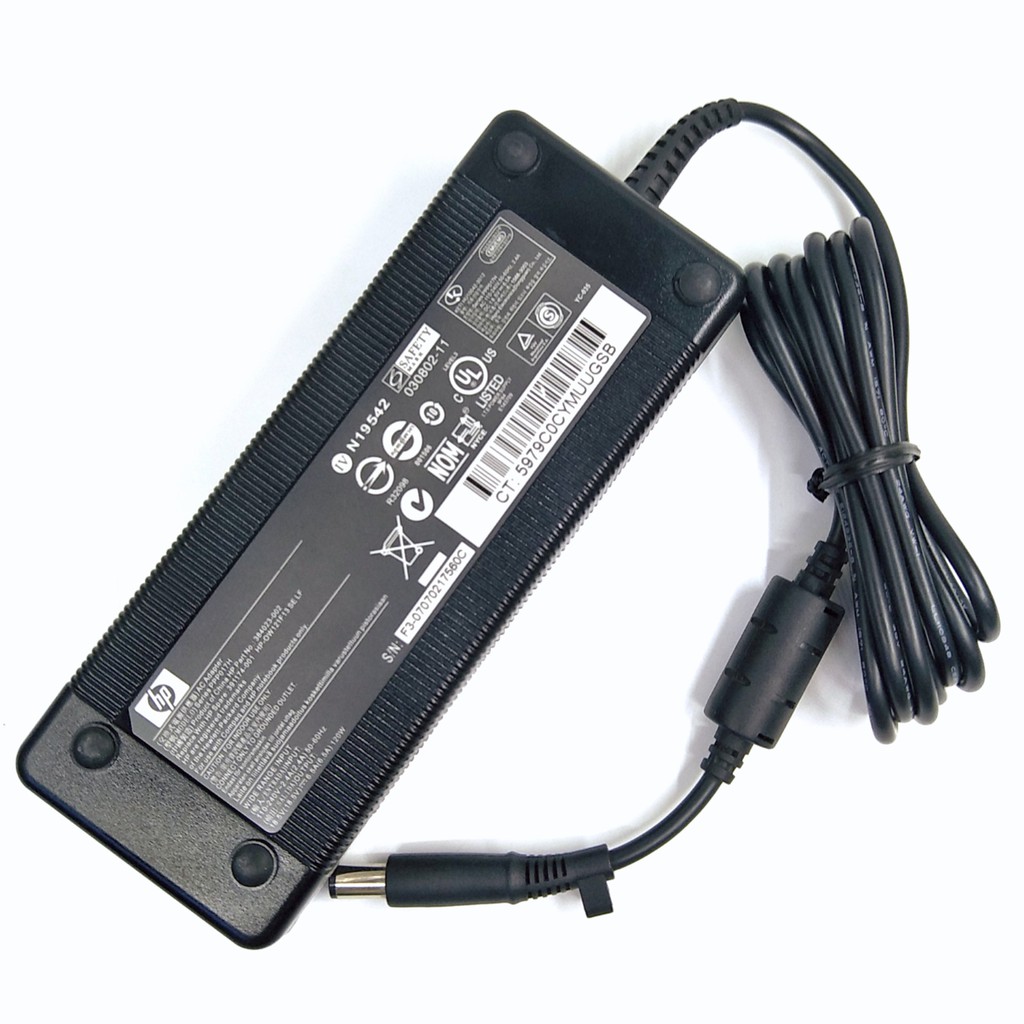 อะแดปเตอร์ HP 120W 18.5v 6.5a 391174-001 พลังงานสำหรับโน้ตบุ๊กการเชื่อม ...