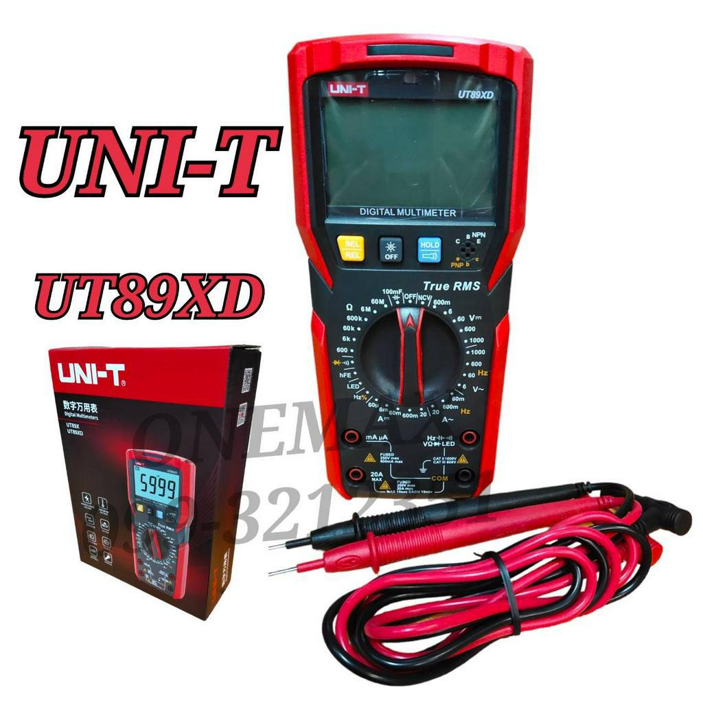 มัลติมิเตอร์ดิจิตอล UNI-T UT89XD Digital Multimeter มิเตอร์วัดไฟ ดิจิตอ ...