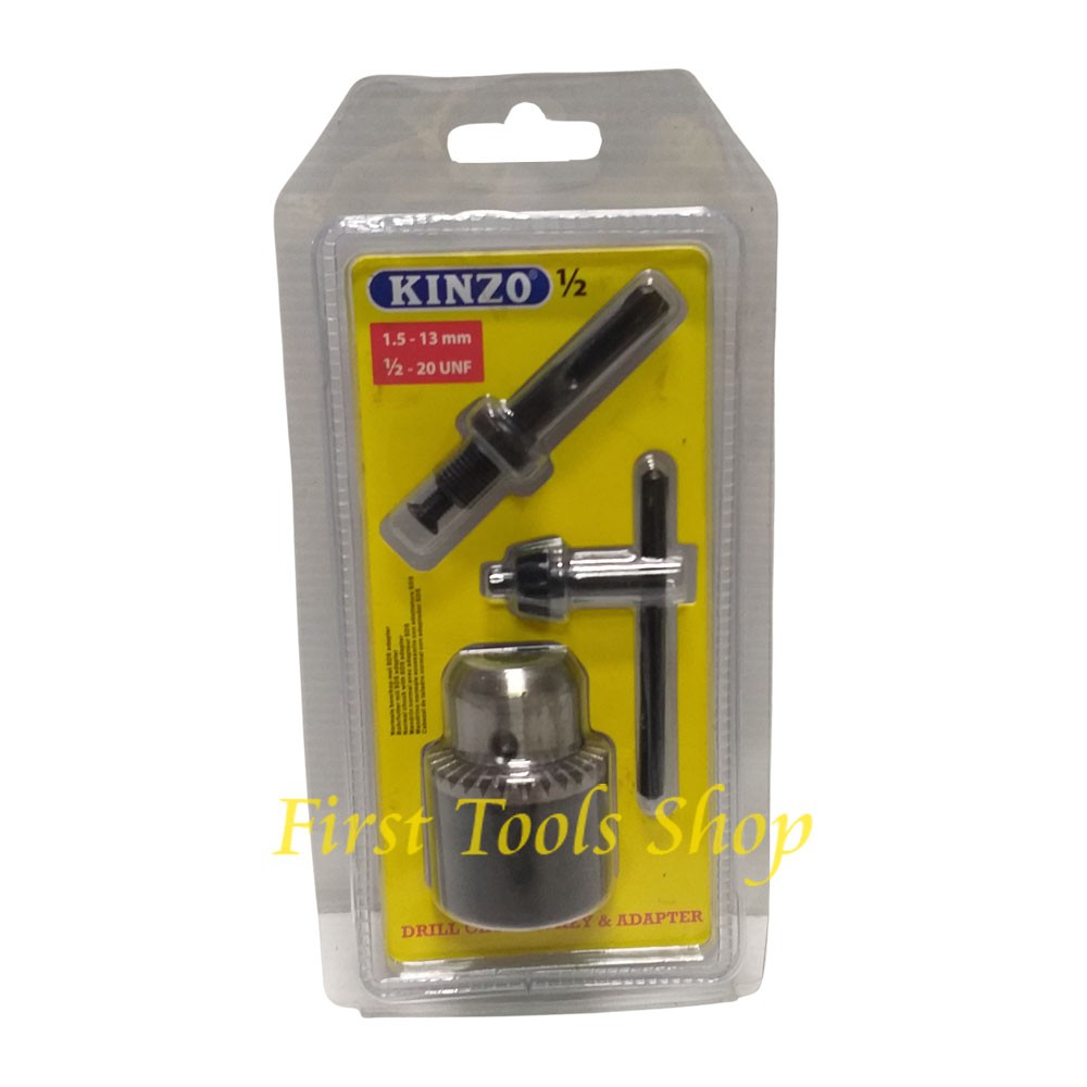 Kinzo หัวสว่าน หัวจับดอกสว่าน หัวจับสว่าน ขนาด 2-4 หุน พร้อม จำปา DRILL ...