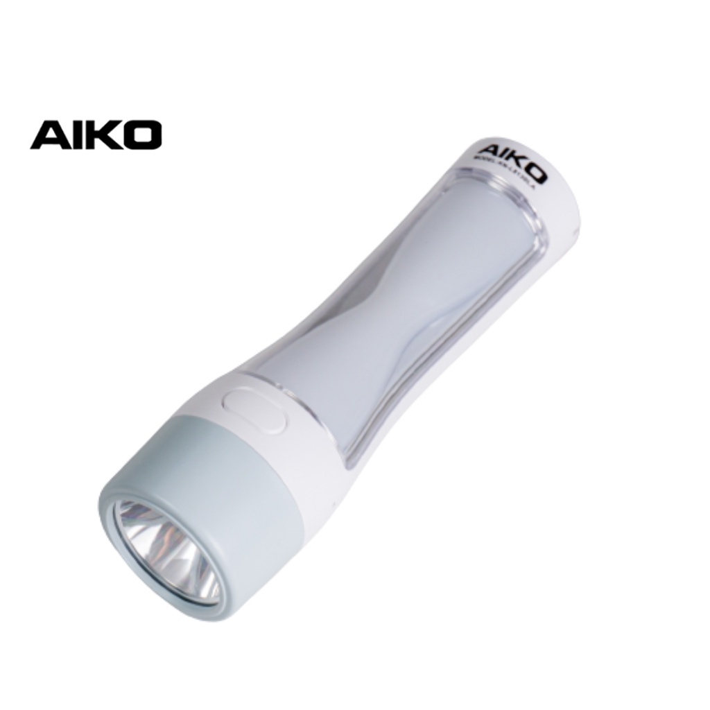 AIKO รุ่น KN-L8130LA ไฟฉาย LED ชาร์จไฟ พร้อม โคมไฟในตัว | Shopee Thailand