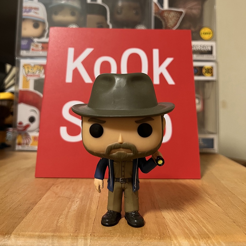 Funko Pop! Television Stranger Things Hopper (with Flashlight) #720 ...