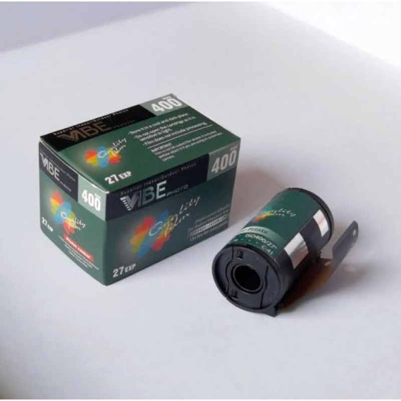 ฟิล์มสีหนังลอกคาร์บอน VIBE max 400( 06/2025) | Shopee Thailand