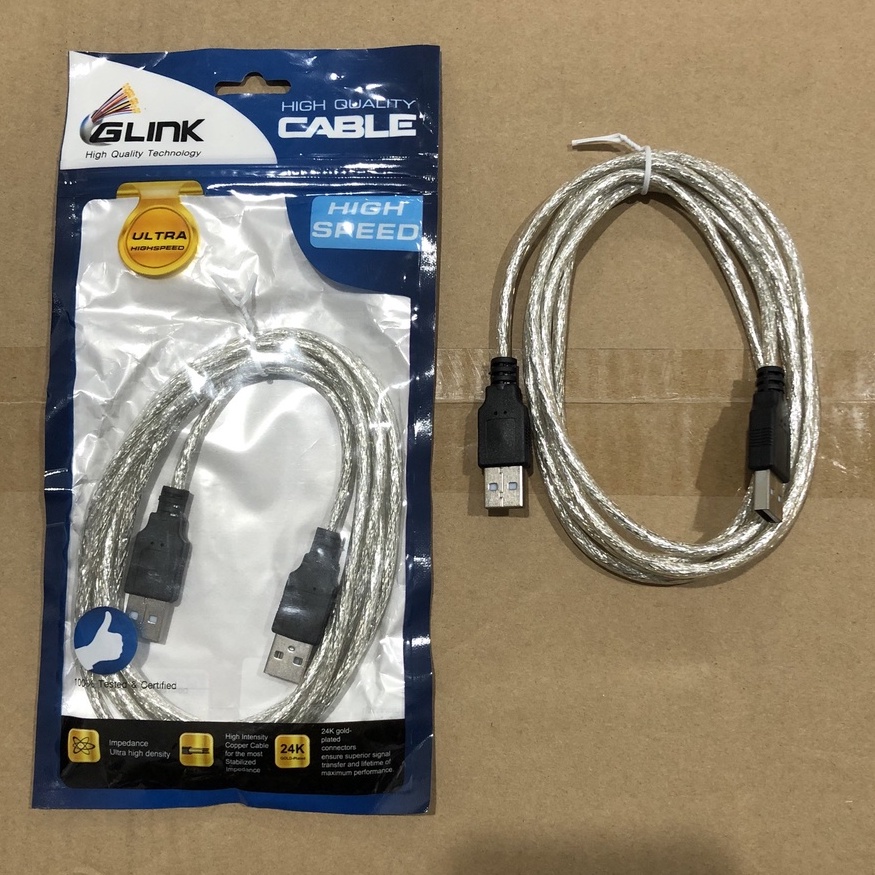สาย USB M/M Cable ผู้-ผู้ AM/AM ความยาว 1.8/3/5/10เมตร | Shopee Thailand