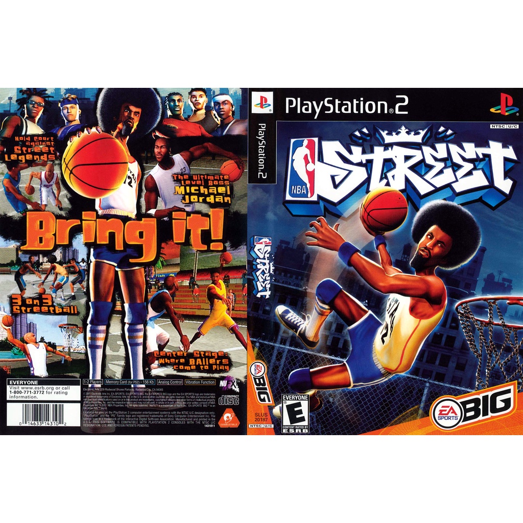 แผ่นเกมส์ PS2 NBA Street คุณภาพ ส่งไว (CD) | Shopee Thailand