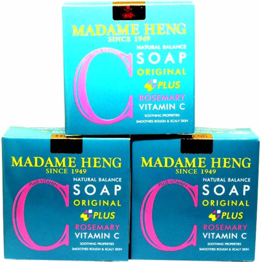 MADAME HENG สบู่เนลเชอรัลบาร์ลานซ์ สูตรต้นตำรับ โรสแมรี่ พลัส วิตามินซี ...