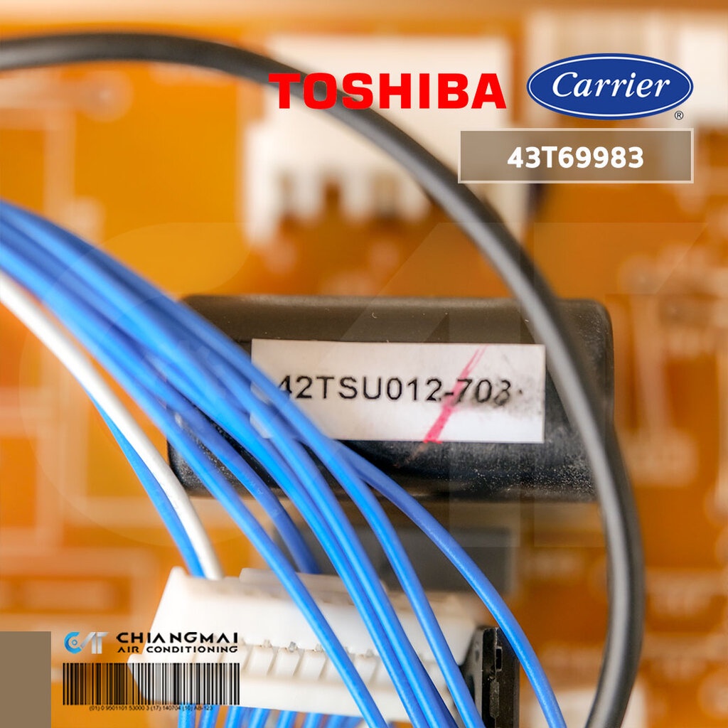 43T69983 (พาร์ทแทน 43T6V402) แผงวงจรแอร์ Carrier แผงบอร์ดแอร์แคเรียร์ ...