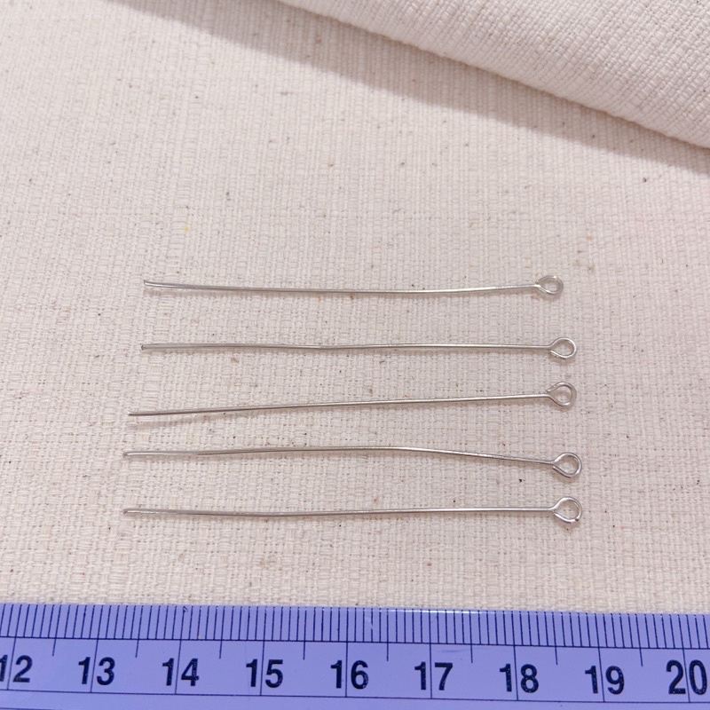 Y098 อายพิน แฮดพิน ตะปูทำจี้ 100 ชิ้น | Shopee Thailand