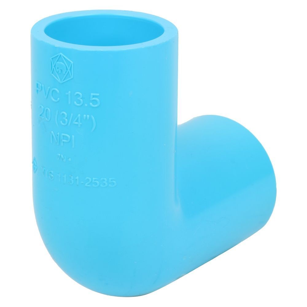 Joints ELBOW 90 PVC SOCKET SCG 3/4" LIGHT BLUE Pipe fitting Water ...