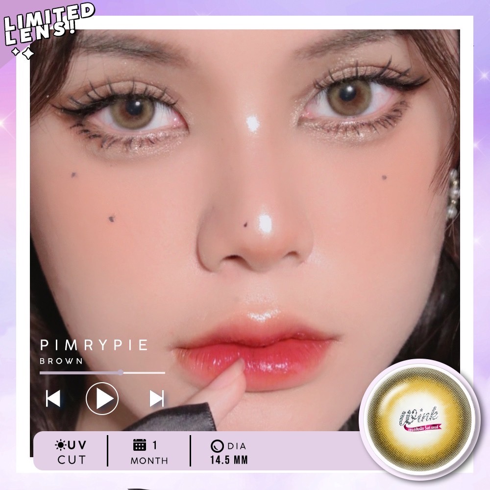 🔥คอนแทคเลนส์ ขนาดกลาง Pimrypie Wink | Shopee Thailand