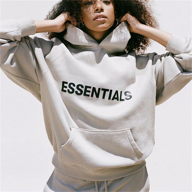 Fear OF GOD Complex Essentials Trend ใหม่ เสื้อกันหนาว มีฮู้ด ลายโลโก้ ...
