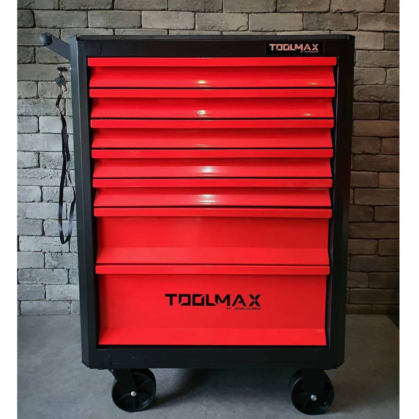 ตู้เก็บเครื่องมือช่าง 7 ลิ้นชัก ตู้ใส่อุปกรณ์ ตู้ลิ้นชัก Toolmax ตู้เหล็ก (ขนาดWxDxH ...