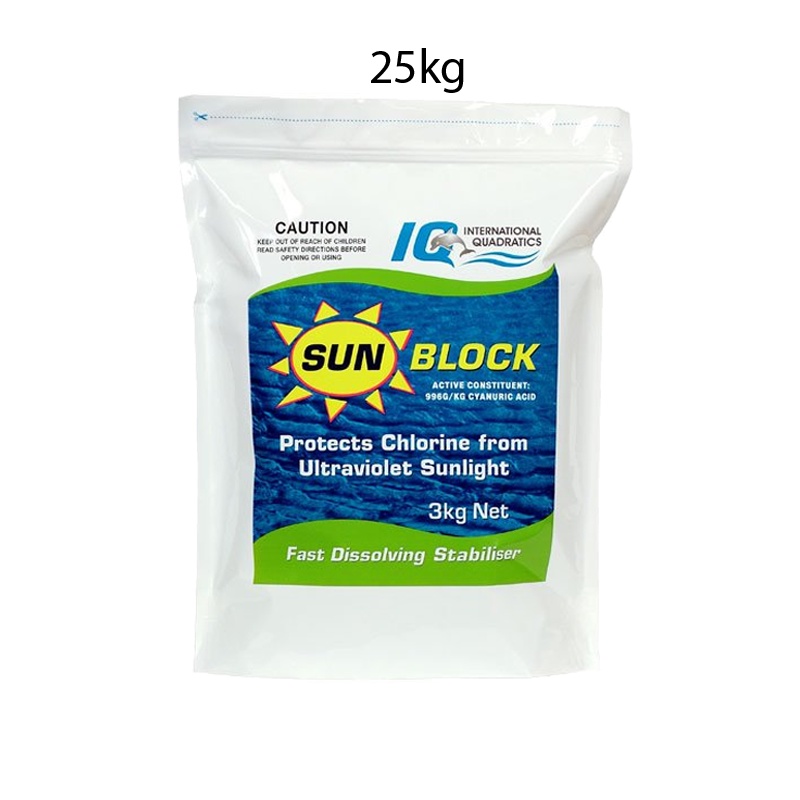 ซันบล็อค(Sun Block) 25kg Protects chlorine | Shopee Thailand