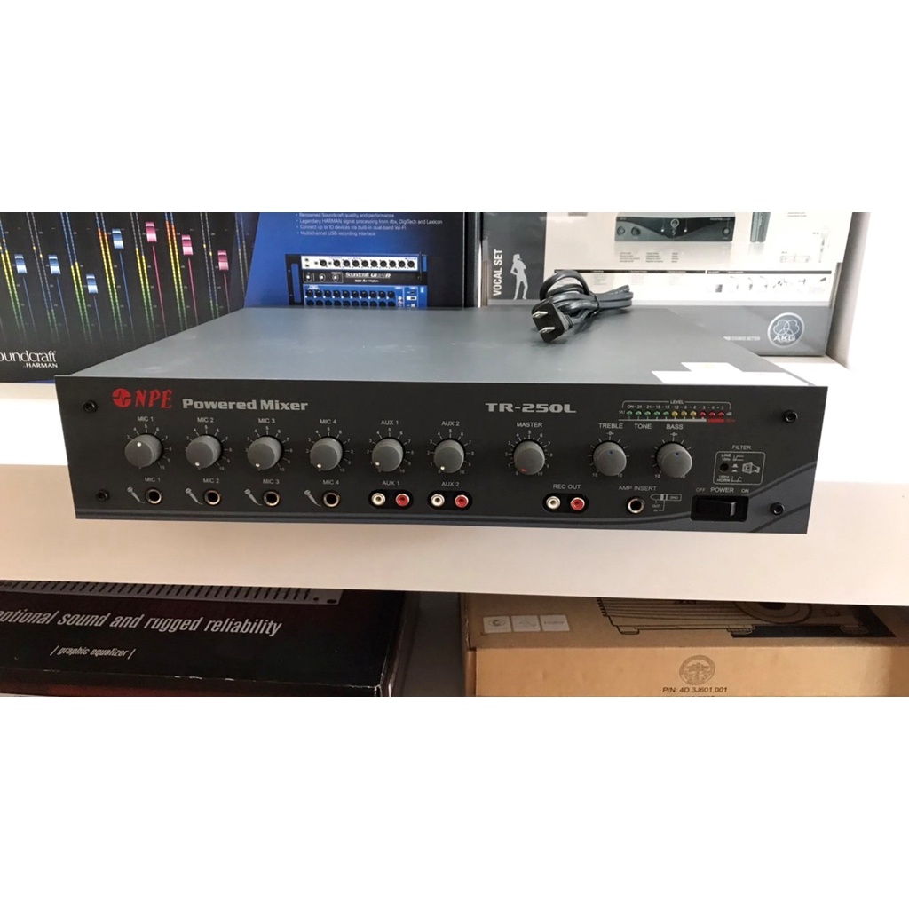 NPE POWER MIXER TR-250L เพาเวอร์มิกเซอร์ สินค้ารับประกัน 1 ปี | Shopee ...