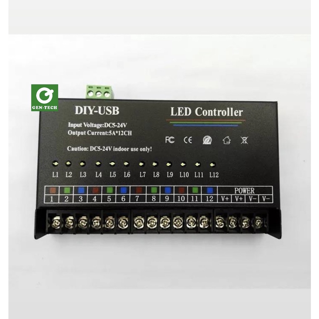 สินค้าพร้อมส่ง!!DIY-USB LED 12 วิธี Autonomous การเขียนโปรแกรม RGB LED ...