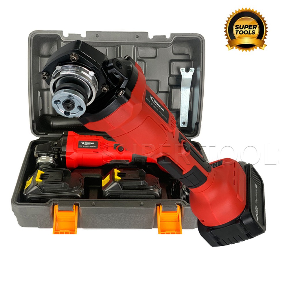 BONYA เครื่องเจียร์ไร้สาย 128V เครื่องเจียร์แบตเตอรี่ 4 นิ้ว | Shopee Thailand