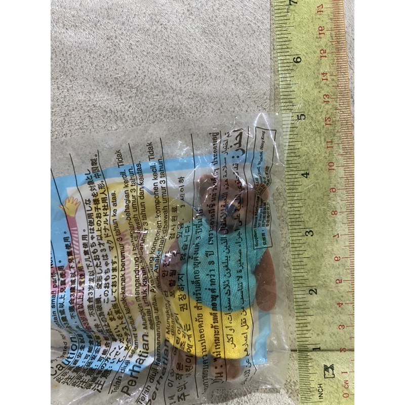 Mc Donald’s happy meal Toy ตุ๊กตาหมี Teddy Bear | Shopee Thailand