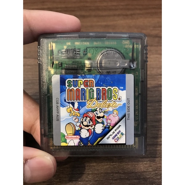 GAMEBOY COLOR SUPER MARIO BROS.DELUXE งานแท้ | Shopee Thailand